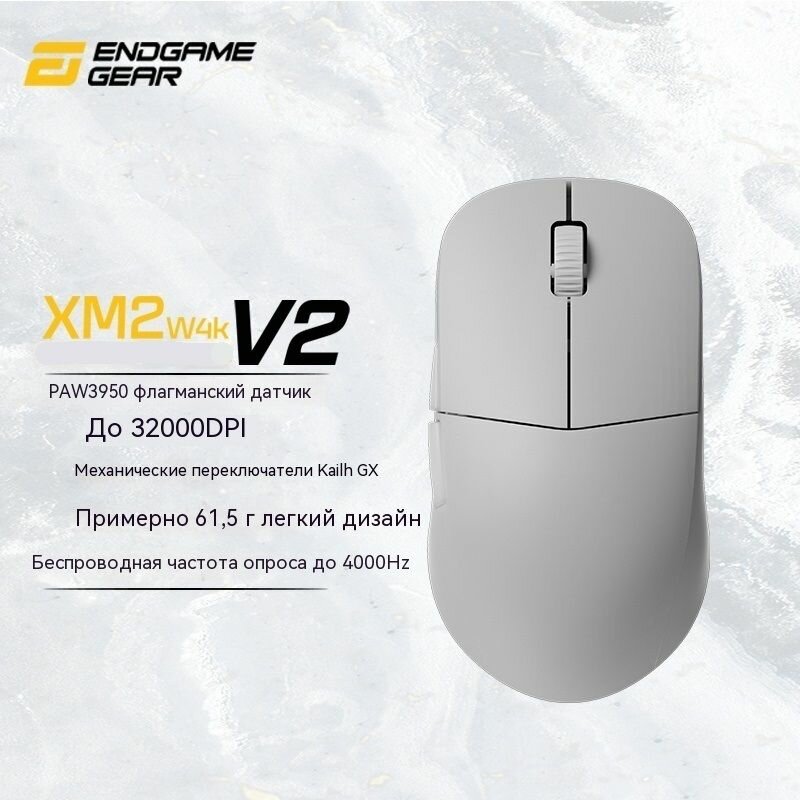 Беспроводная игровая мышь Endgame Gear XM2W 4K V2 PAW3950