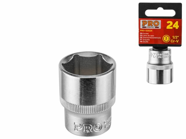 Головка торцевая 1/2" 22 мм шестигранная PRO STARTUL (PRO-52022)