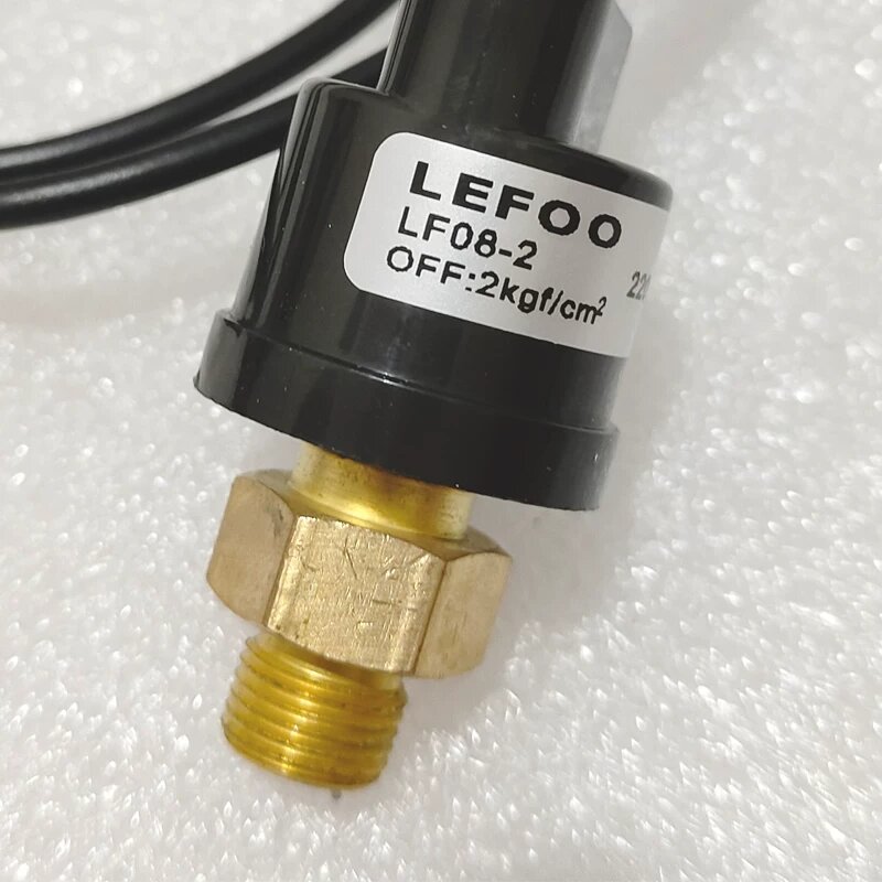 Реле давления LEFOO 12В/24В/220В AC/DC одноточечное для газа, жидкости, воды, масла, насосов, контроллер высокого и