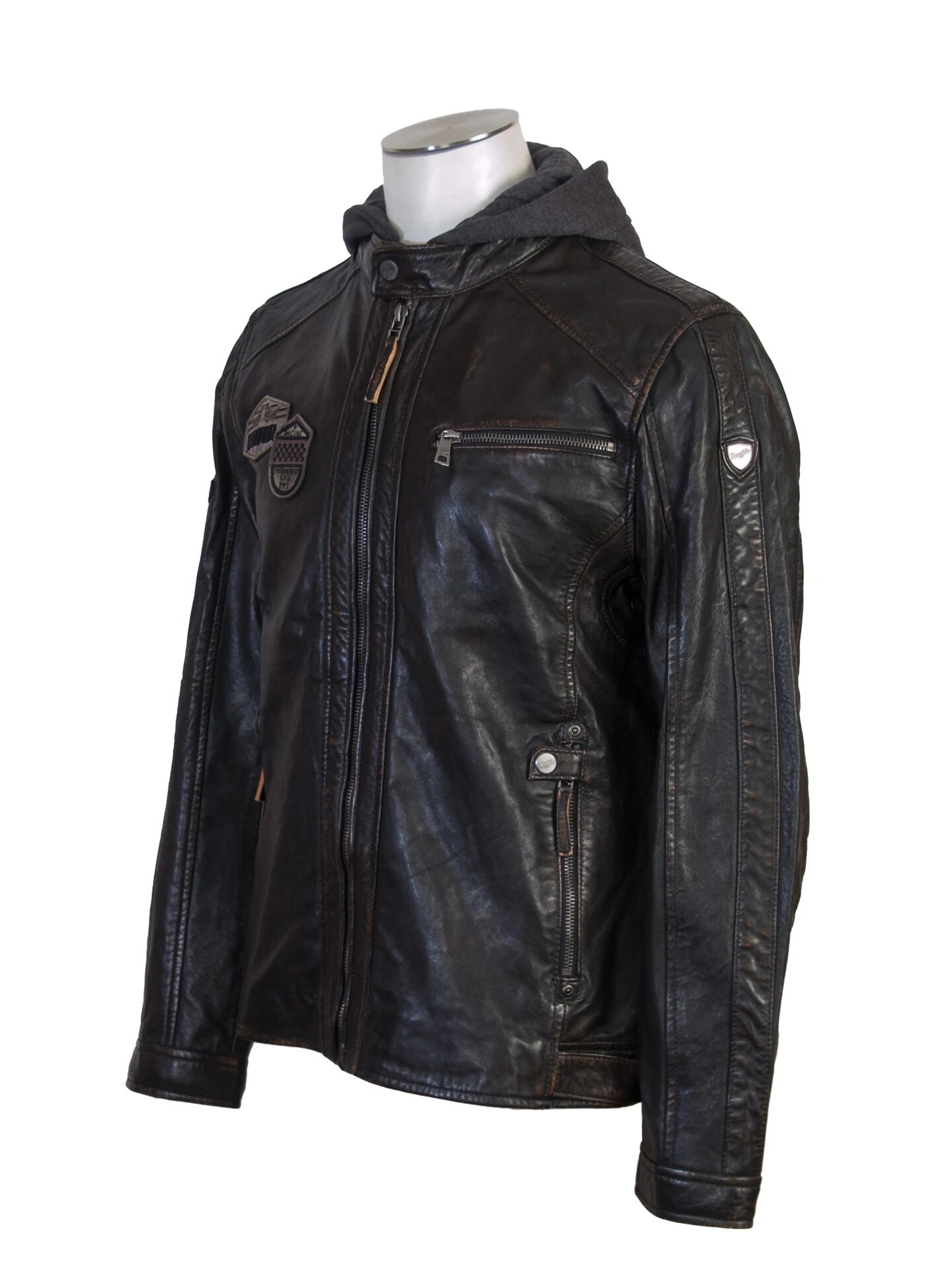 Куртка кожаная