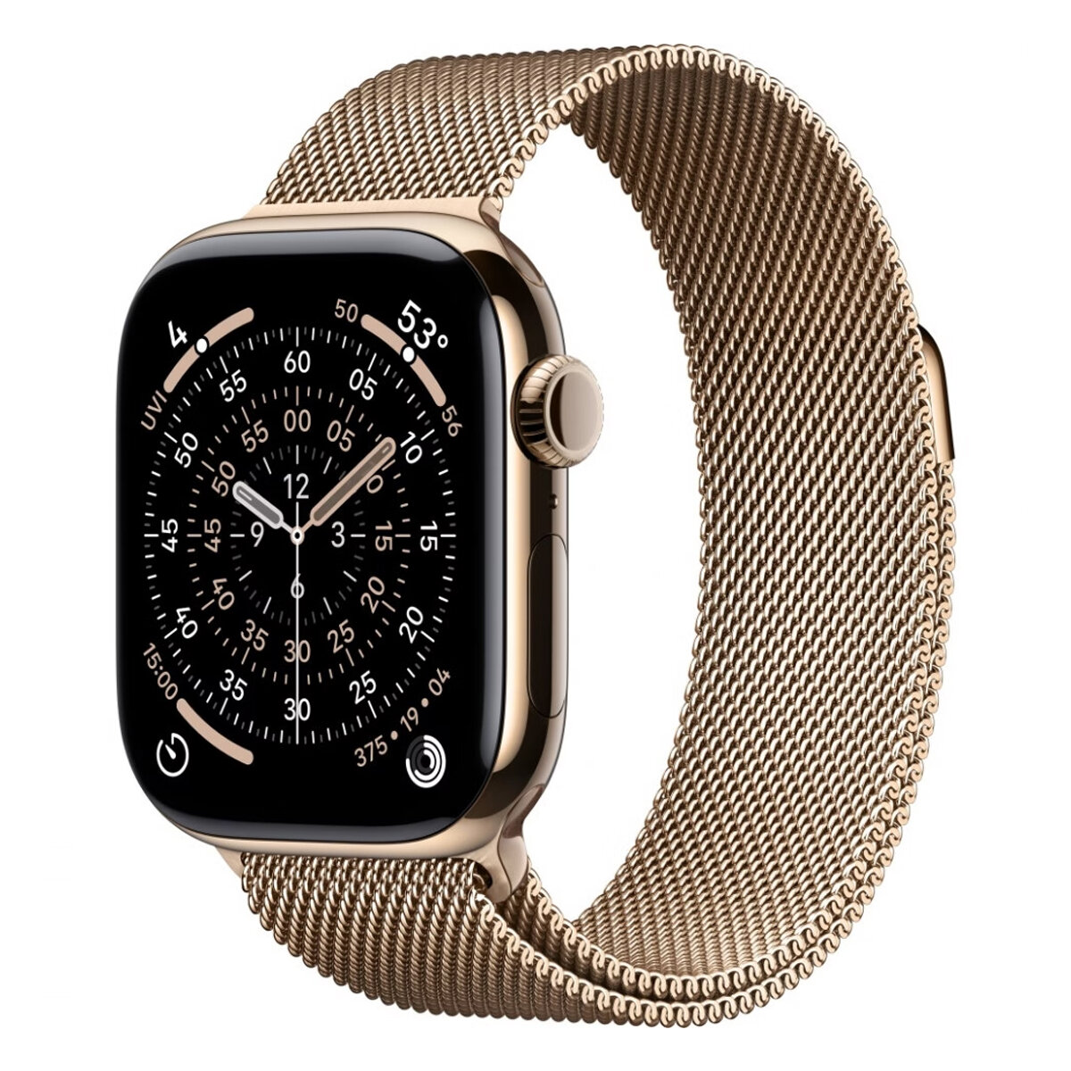Умные часы Apple Watch Series 11 42mm Gold Titanium Case with Milanese Loop Gold
