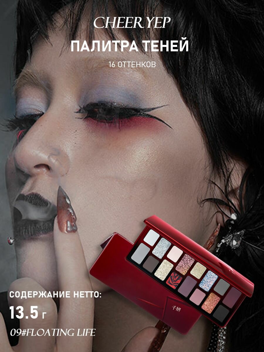 Палитра теней для век CHEERYEP (QIANYAN) Natural Star Eye
