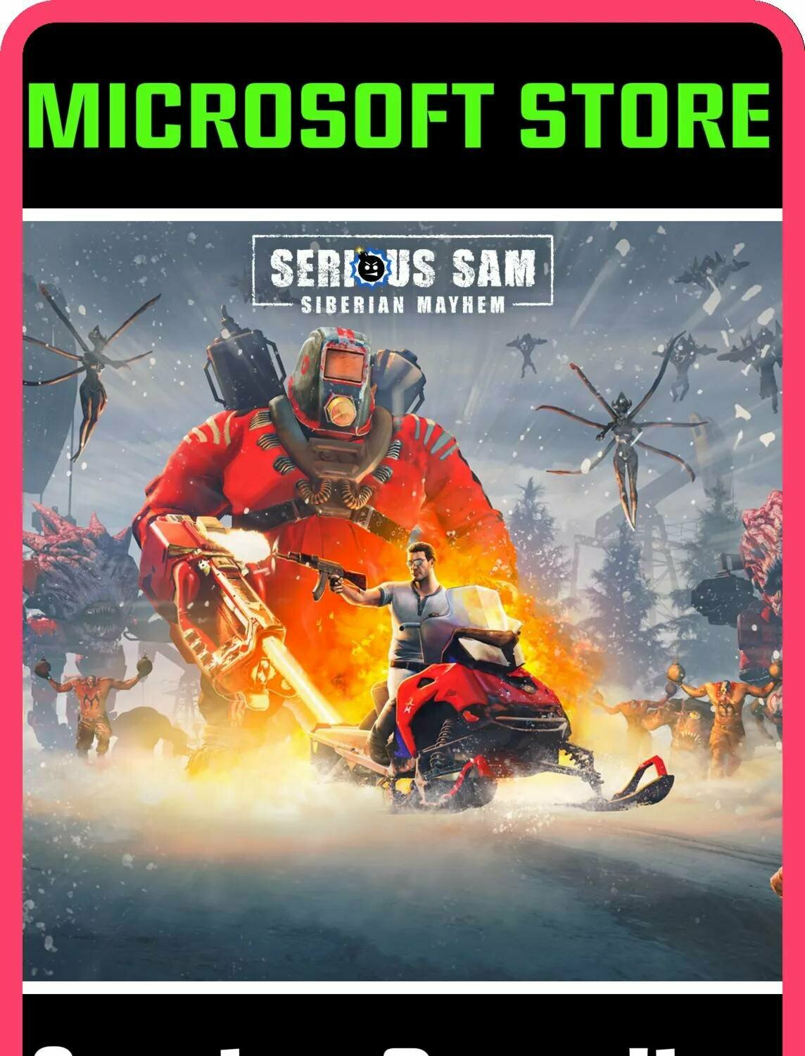 SERIOUS SAM: SIBERIAN MAYHEM PC (WIN) ключ/КОД | Работает на ваш акк | Игра навсегда | Быстрая доставка