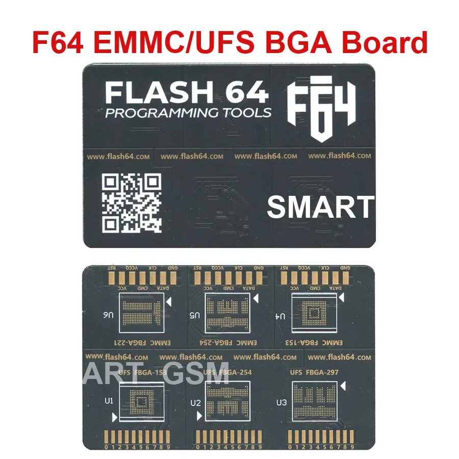 Адаптер F64 Flash 64 Box ISP BGA
