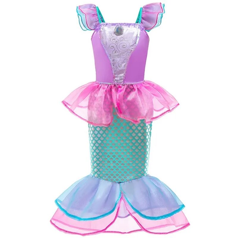Детский костюм принцессы, 4T, Mermaid Dress B