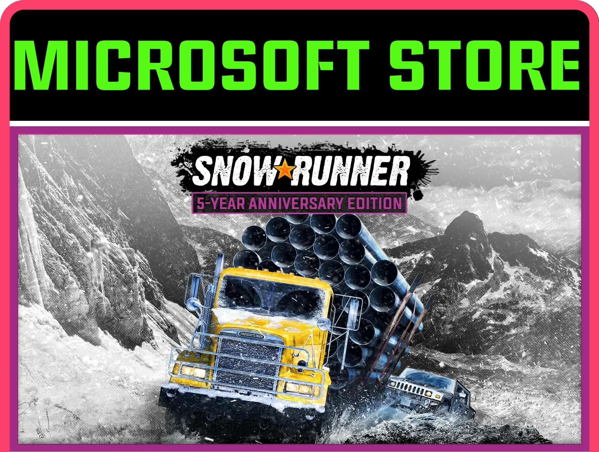 SNOWRUNNER – 5-YEAR ANNIVERSARY EDITION (WINDOWS) PC | Работает на ваш акк | Игра навсегда | Быстрая доставка