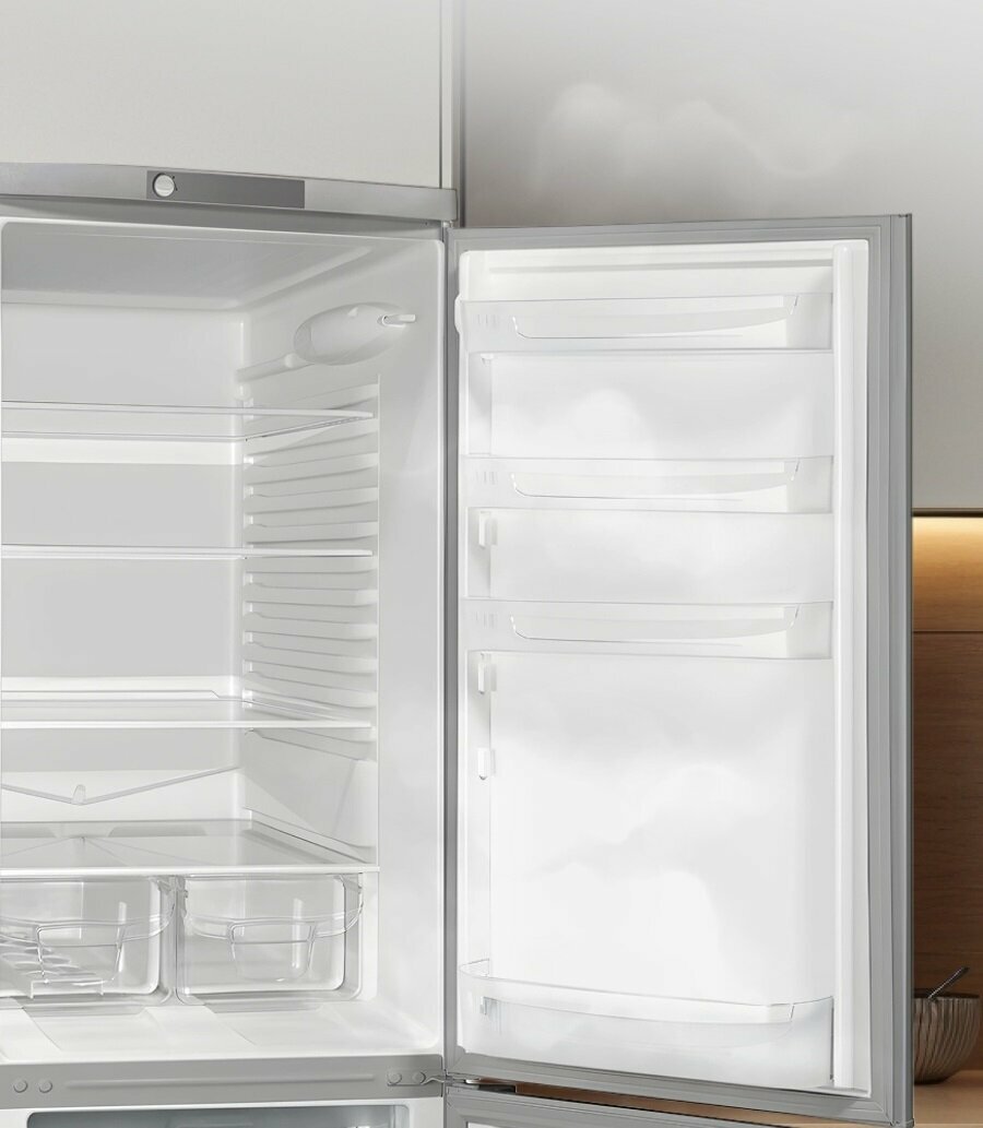 Двухкамерный холодильник Indesit ES 20 GA, 233 литра, цвет серебристый — фото 1