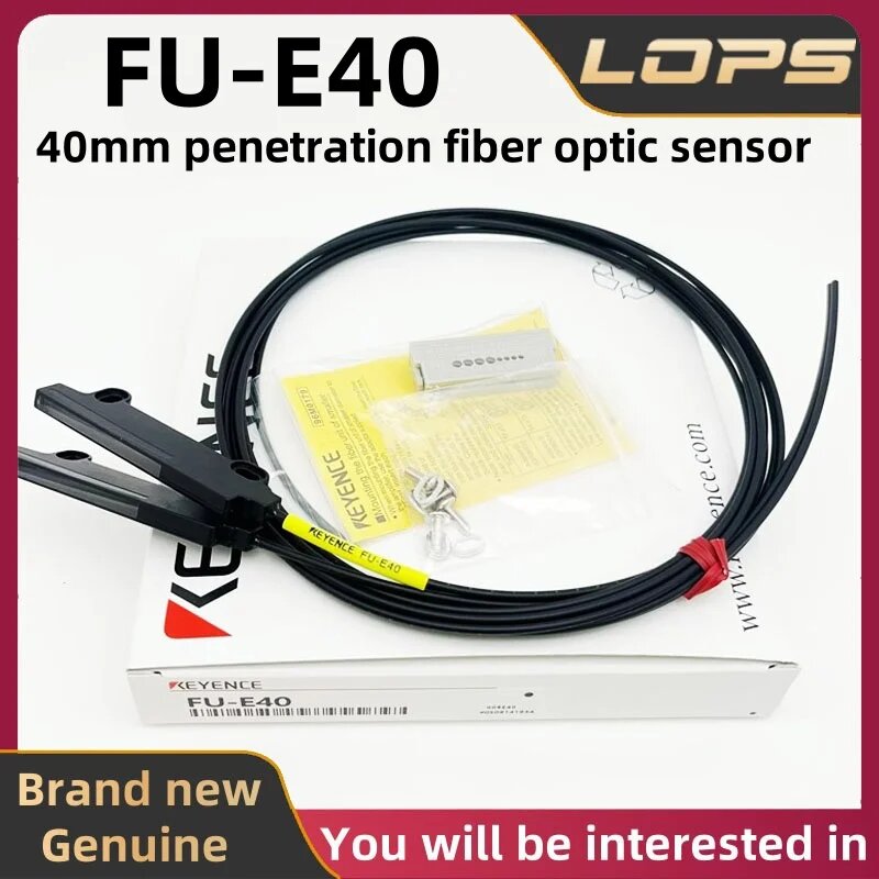 FU-E11 FU-E40 Новый оригинальный высокоточный оптоволоконный датчик KEYENCE с широкой площадью, большое количество на складе, добро пожаловать на консультацию.