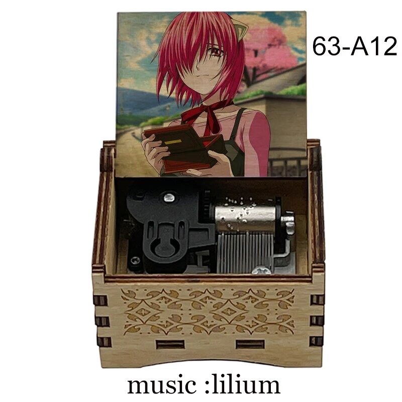 Музыкальная шкатулка Elfen Lied, Цвет: 63-A12-wind