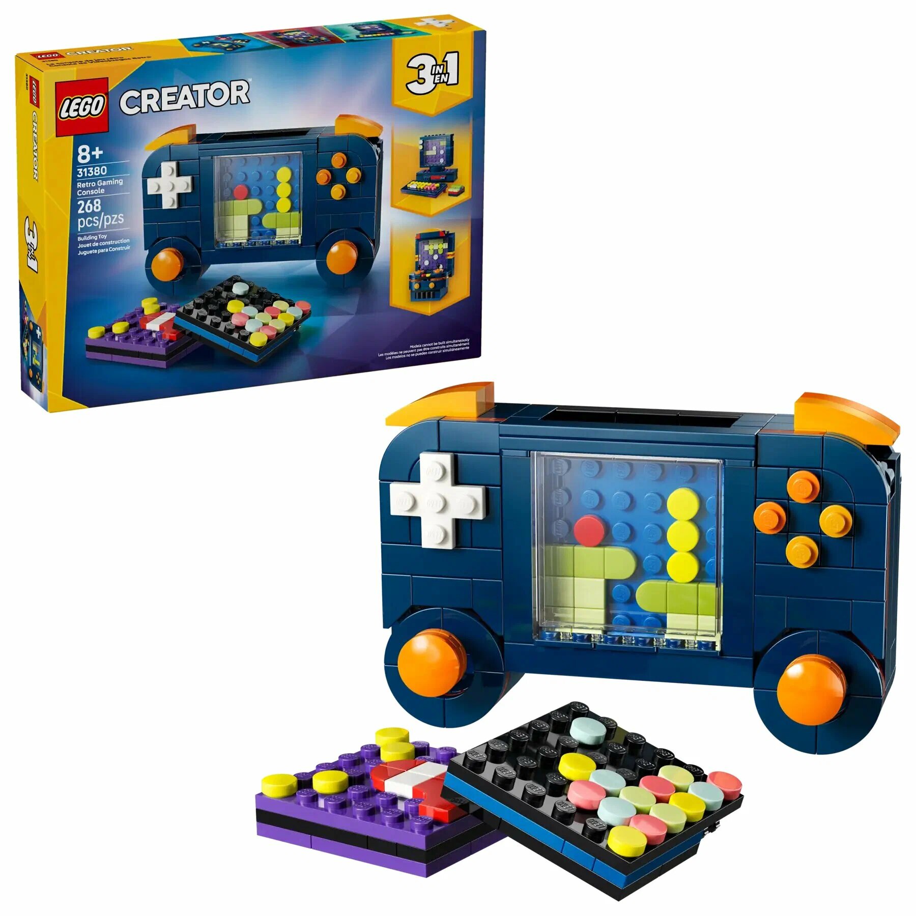 Конструктор LEGO CREATOR - Ретро-игровая консоль, 268 эл. - Лего Креатор 31380(N)