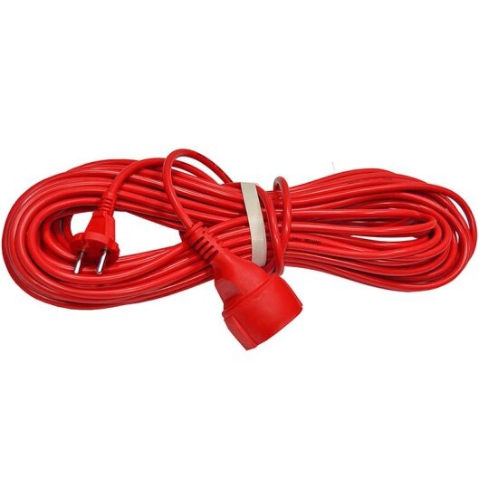 Удлинитель-шнур Domtok 1х20м без заземл. 10А IP20 2.2кВт ПВС 2х1, 2489