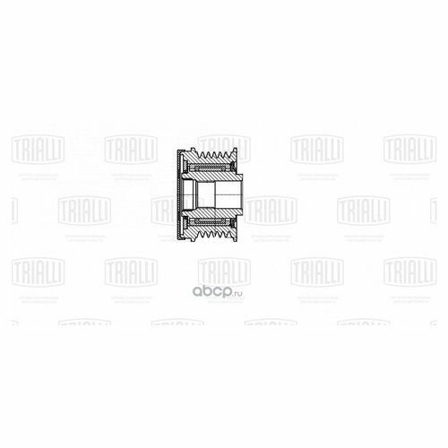 Шкив генератора Trialli CM6796