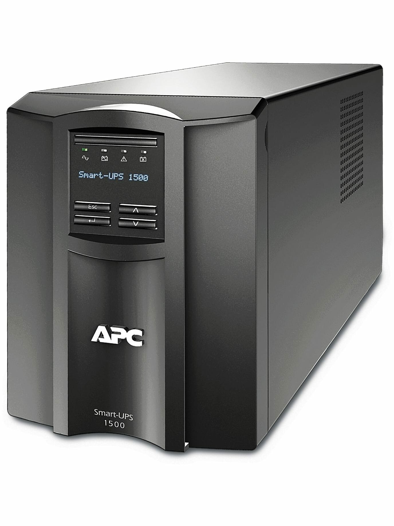 Источник бесперебойного питания APC Smart-UPS SMT1500IC 1000Вт 1500ВА черный