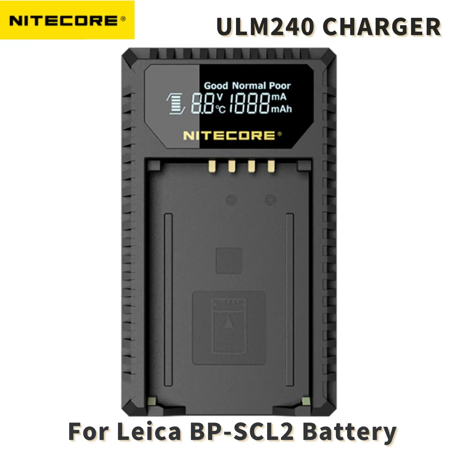 NITECORE ULM240 Зарядное устройство для аккумуляторов Leica