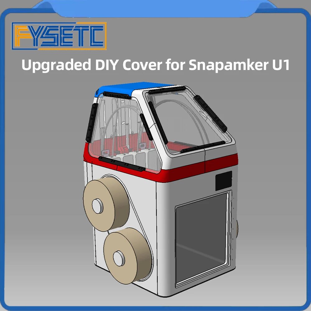 Корпус для Snapmaker U1 FYSETC с термо- и пылезащитой