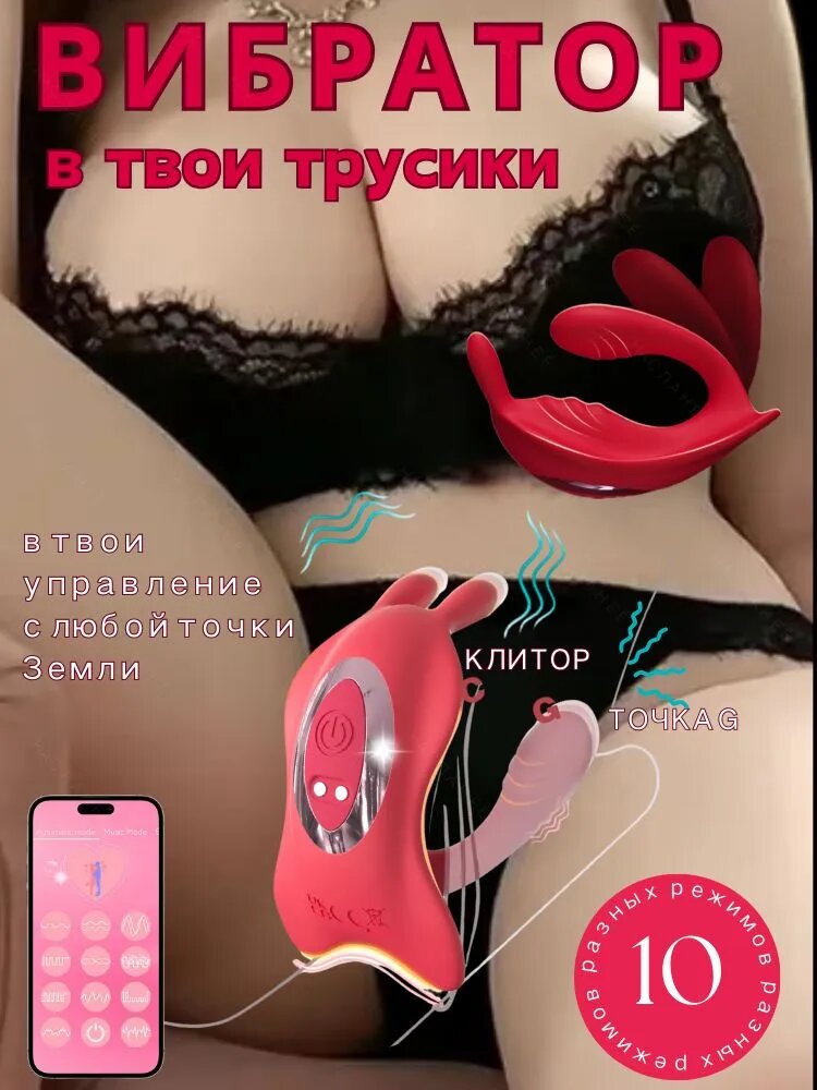 Носимый вибратор для женщин: Дистанционное управление удовольствием в твоих трусиках