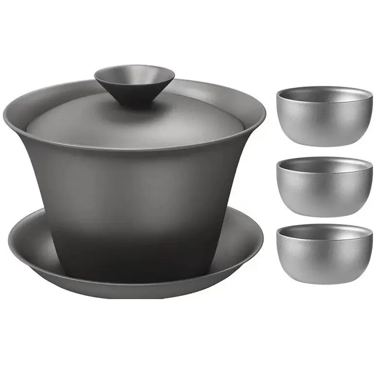 Титановый чайник Gaiwan B Pot cups