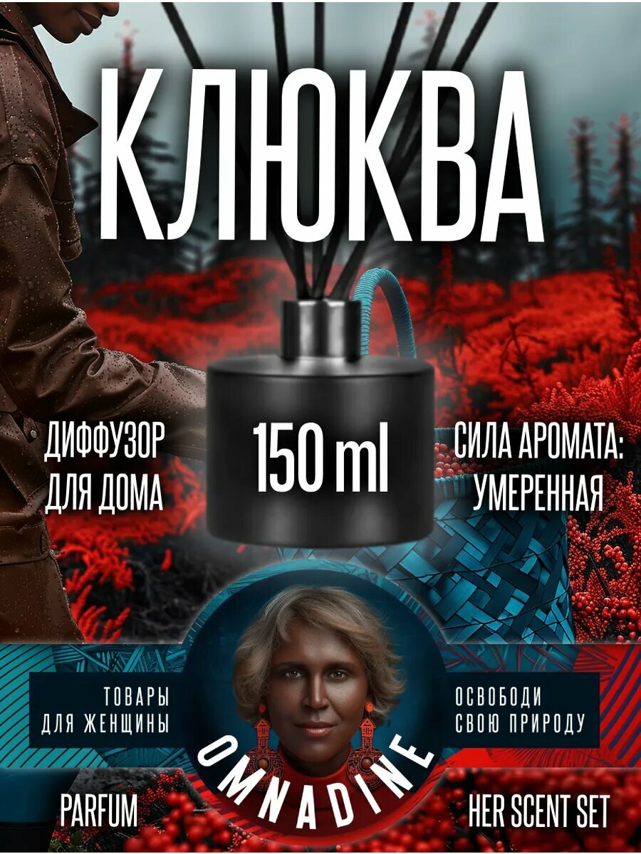 Диффузор нейтрализует запахи клюква