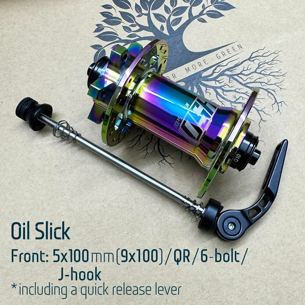 Koozer 450 Oil Slick передняя втулка MTB 5x100 32H