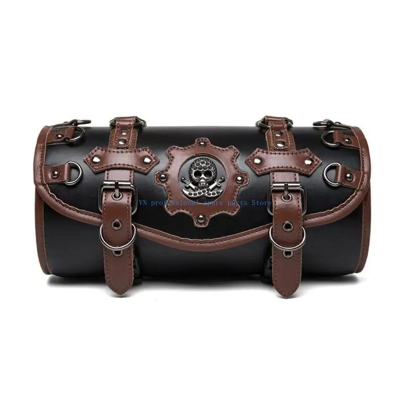 41XA Мотоцикл передний руль Bag Bag PU Кожаный мешочек для хранения для инструментов и Essential