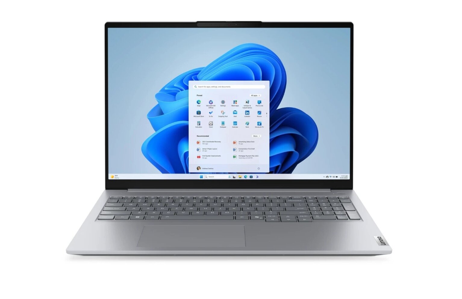 Ноутбук 16" Lenovo ThinkBook 16 G9 IRL, Intel Core 7 240H/16GB/SSD 512GB/Win11 21SH0003US
