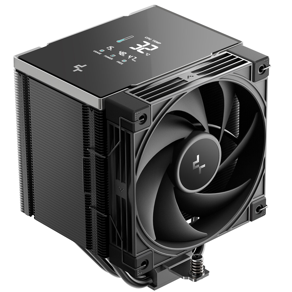 Кулер для процессора Deepcool AK500 G2 DIGITAL NYX, 4-pin, RTL (R-AK500G2-BKNNMN-GJD-1)