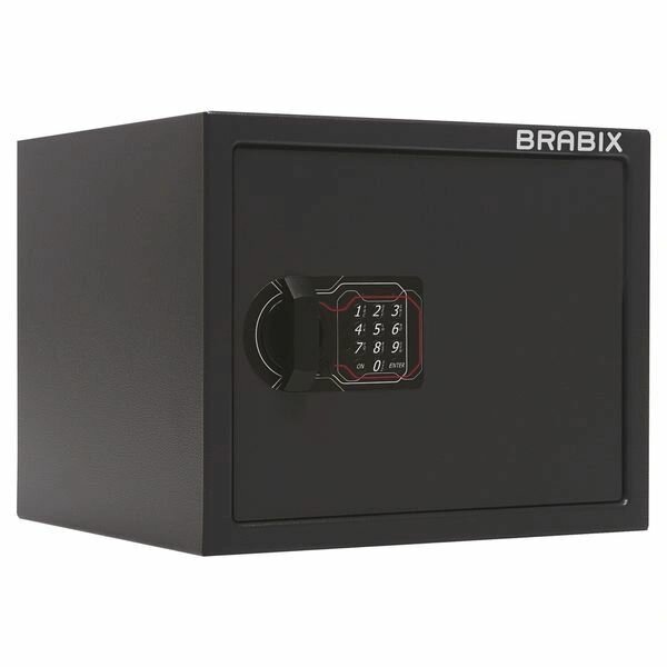 Сейф Brabix SF-280EL, 28x35x30см (291149)