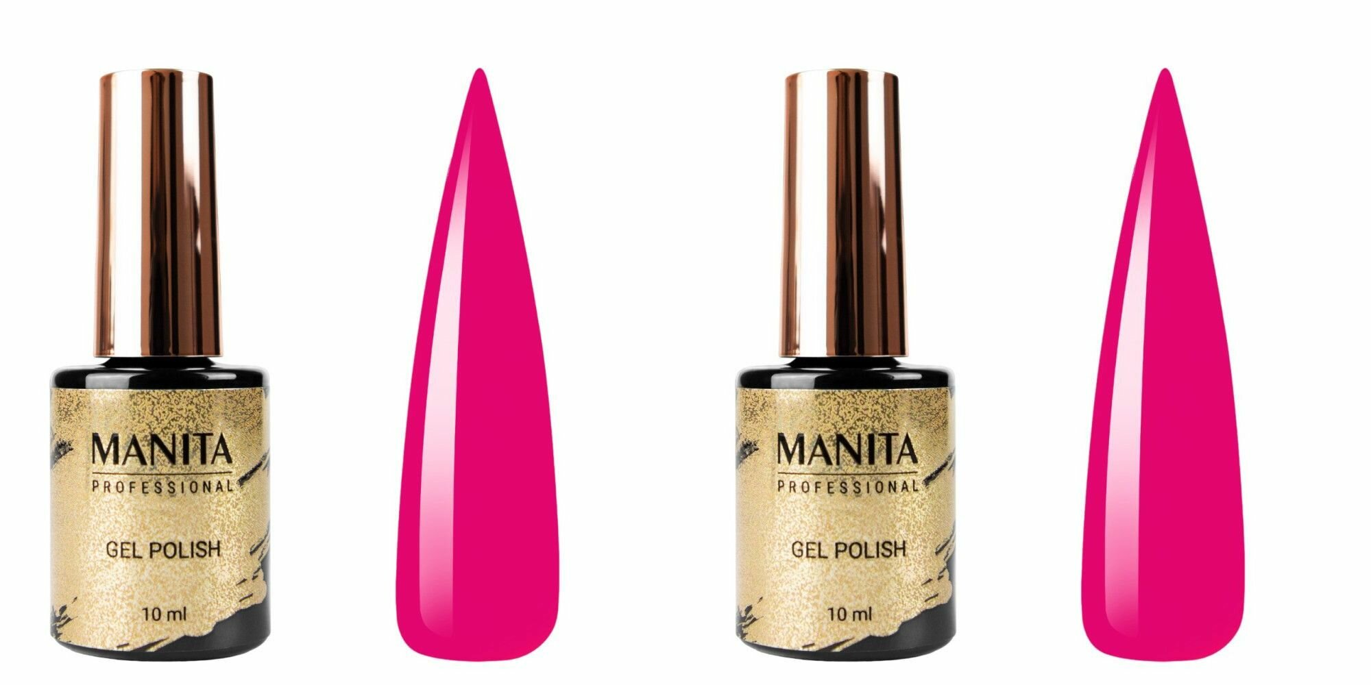 Manita Professional Гель-лак для ногтей Neon №18, 2 шт.