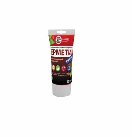 Герметик VGT силиконизированный, для наружных и внутренних работ, белый, 0.16 кг 16274