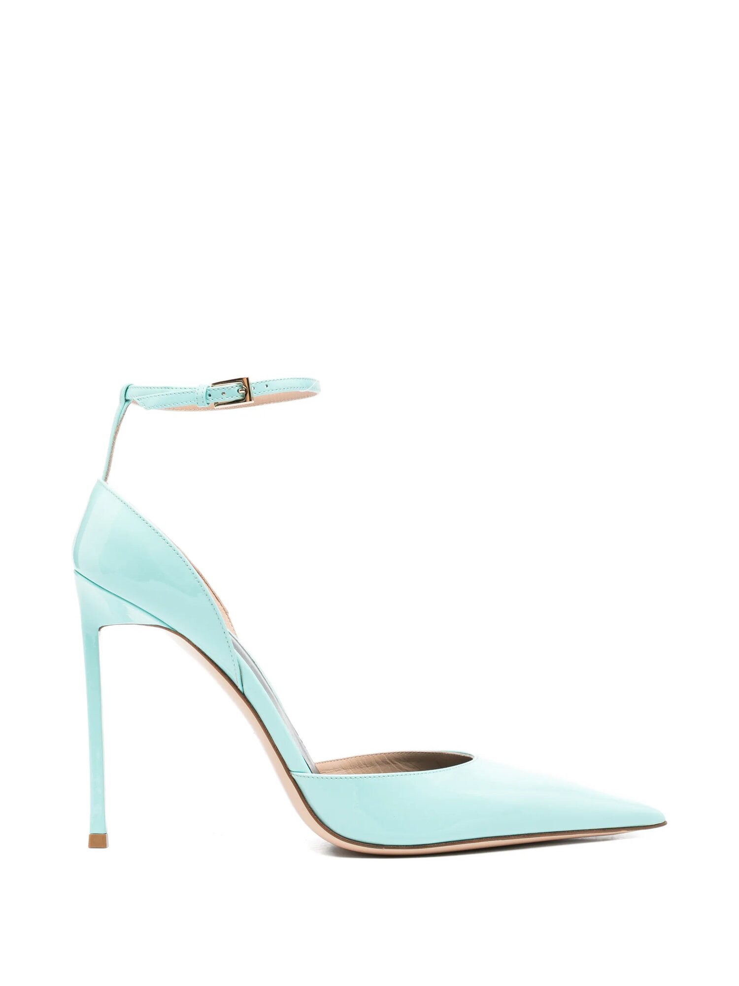 Туфли Ankle-strap leather pumps 