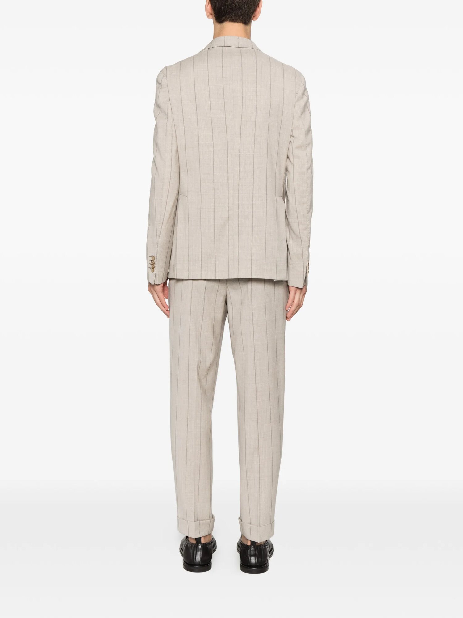 Комбинезон Lubiam Pinstripe double-breasted suit, размер 48, разноцветный — фото 1