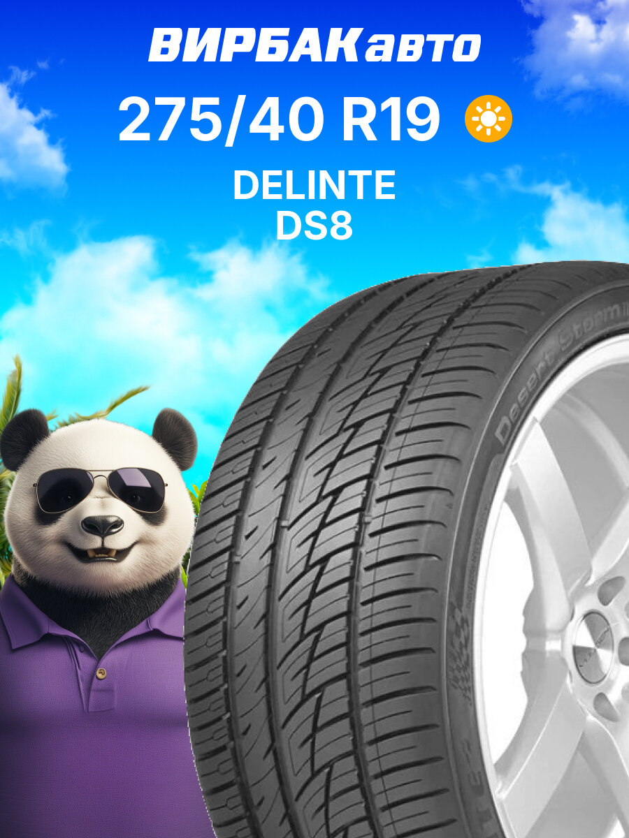 Летние шины DELINTE DS8 275/40 R19 101Y, летняя автомобильная резина