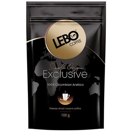 Кофе растворимый Lebo EXCLUSIVE дой-пак 100 г