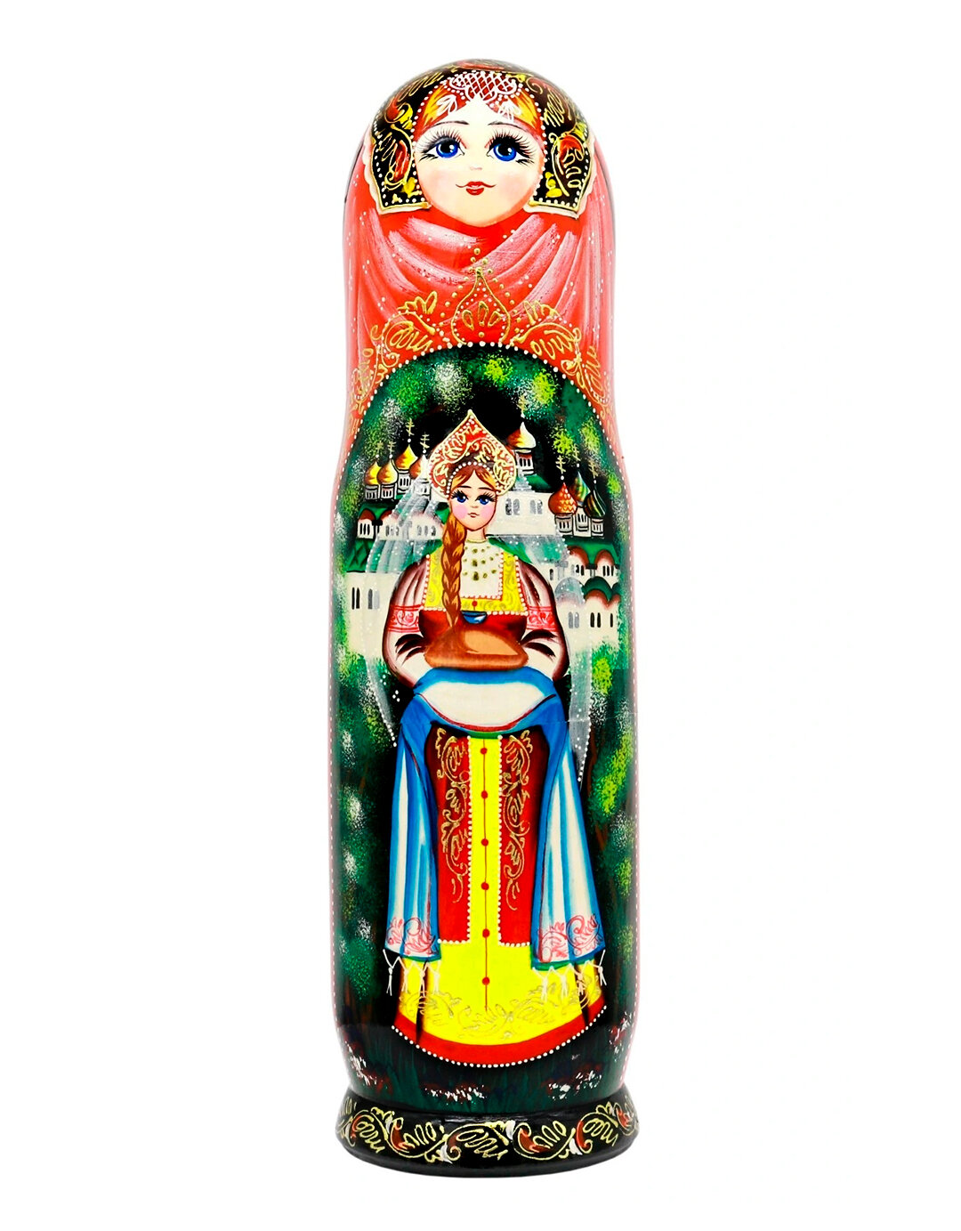 Футляр под бутылку калязин, " Хлеб да Соль. Боярыня ", 0,75л