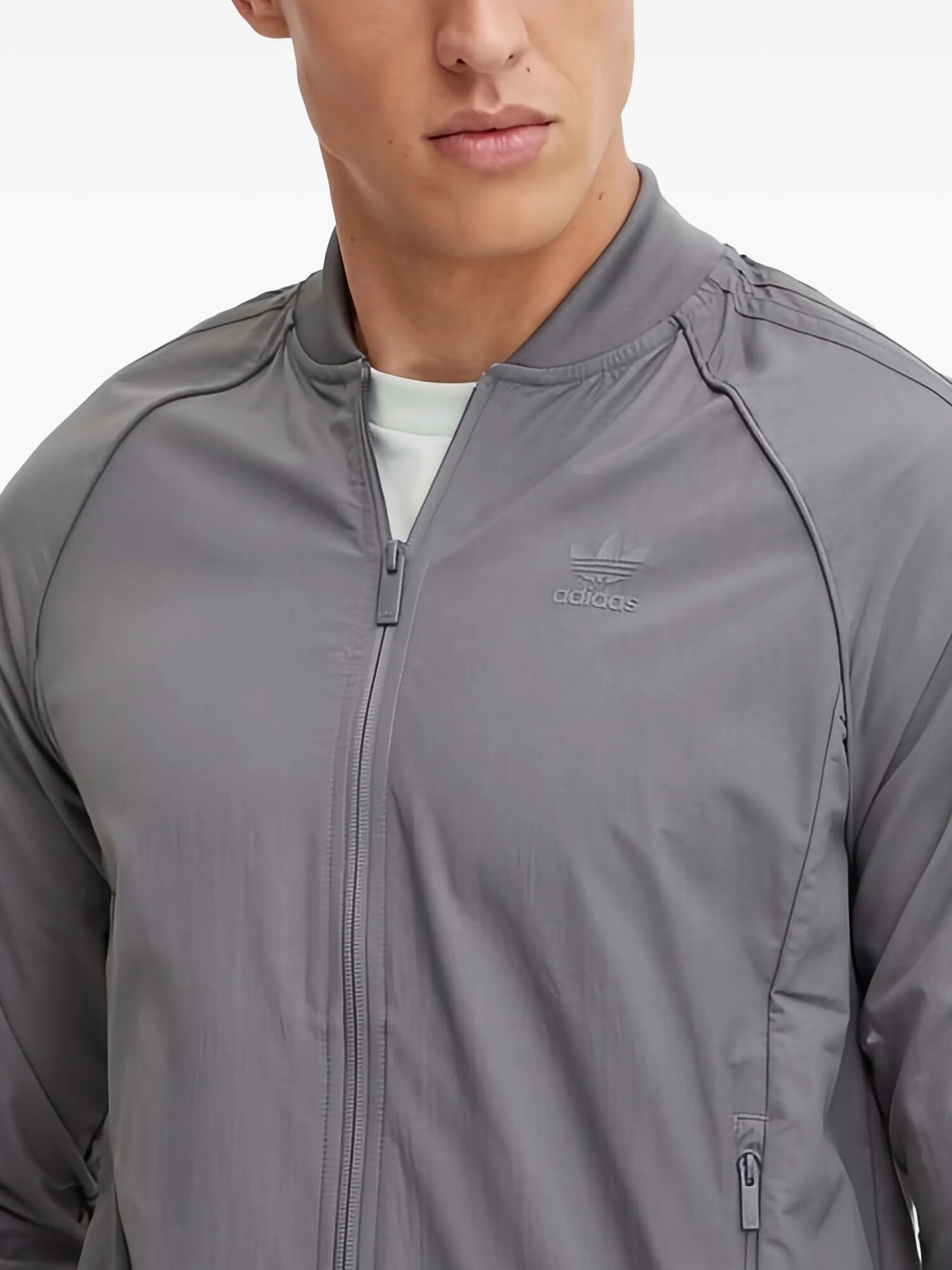 Куртка adidas, размер XL, grey — фото 1
