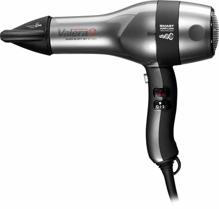 Фен для волос Valera Swiss Silent Jet 8700 Rotocord, серый