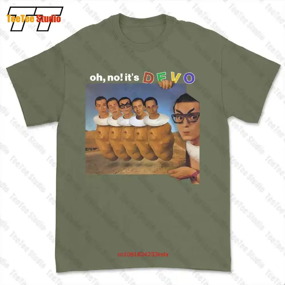 Футболка Devo "Oh No It's Devo" - Army Green, L