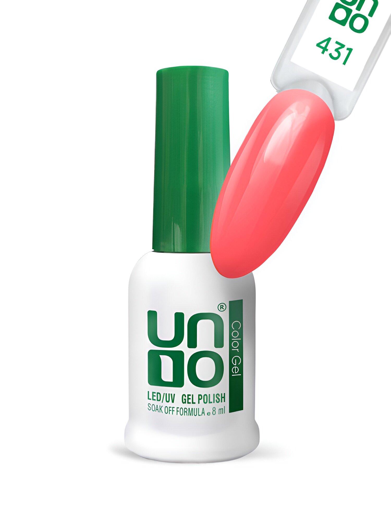 Гель-лак UNO Neon Mix - 431 Горячий розовый - Hot Pink, 8 гр.