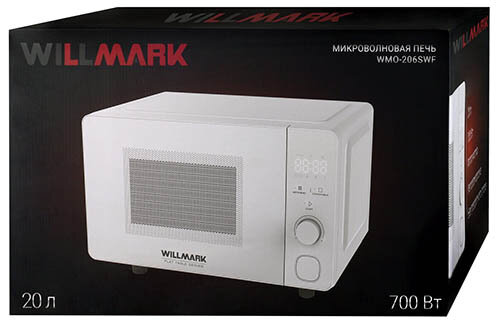 Микроволновая печь WILLMARK WMO-206SWF белый