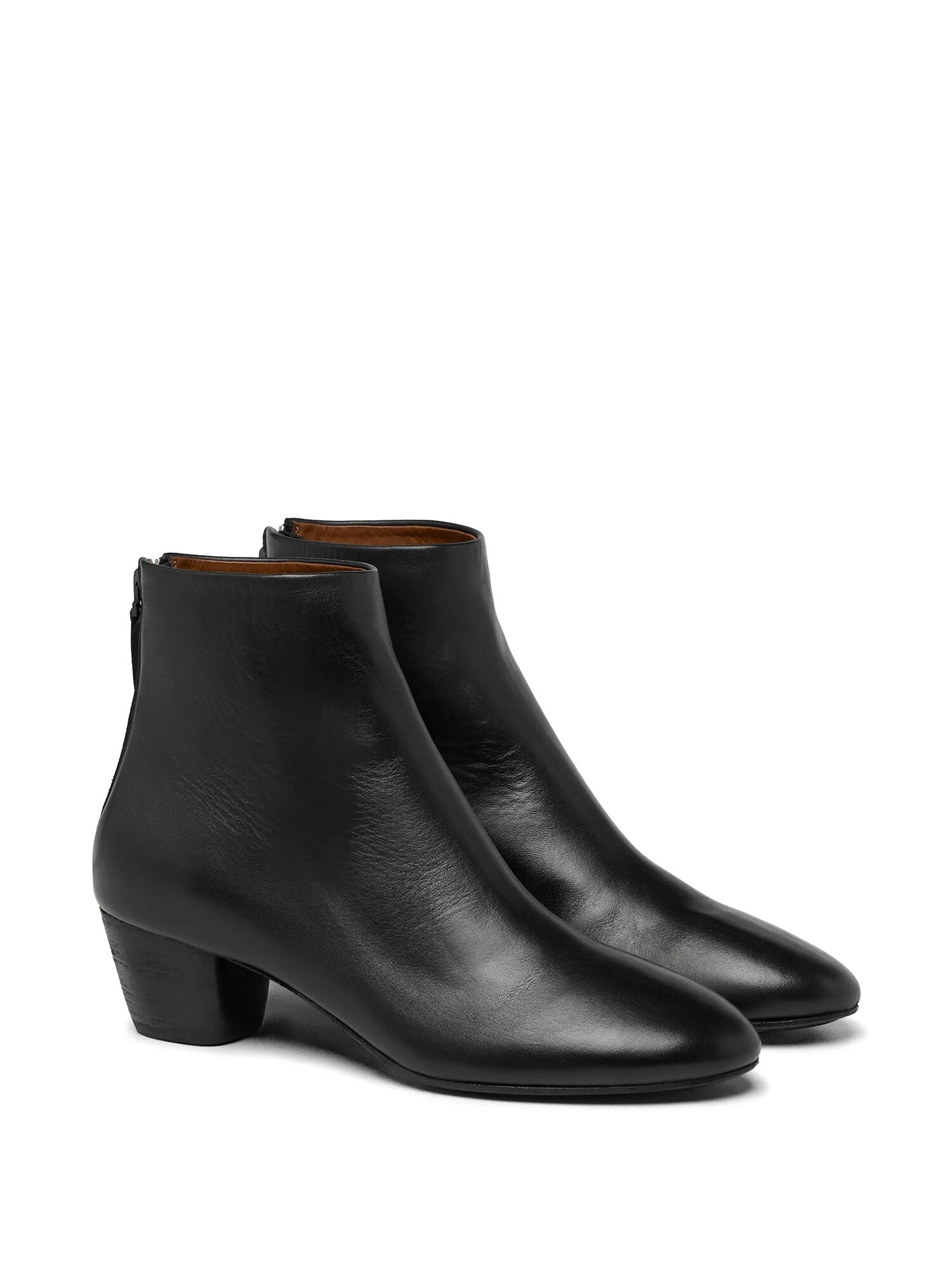 Ботинки Marsell Zip-up ankle boots, размер 38,5, black/black — фото 1