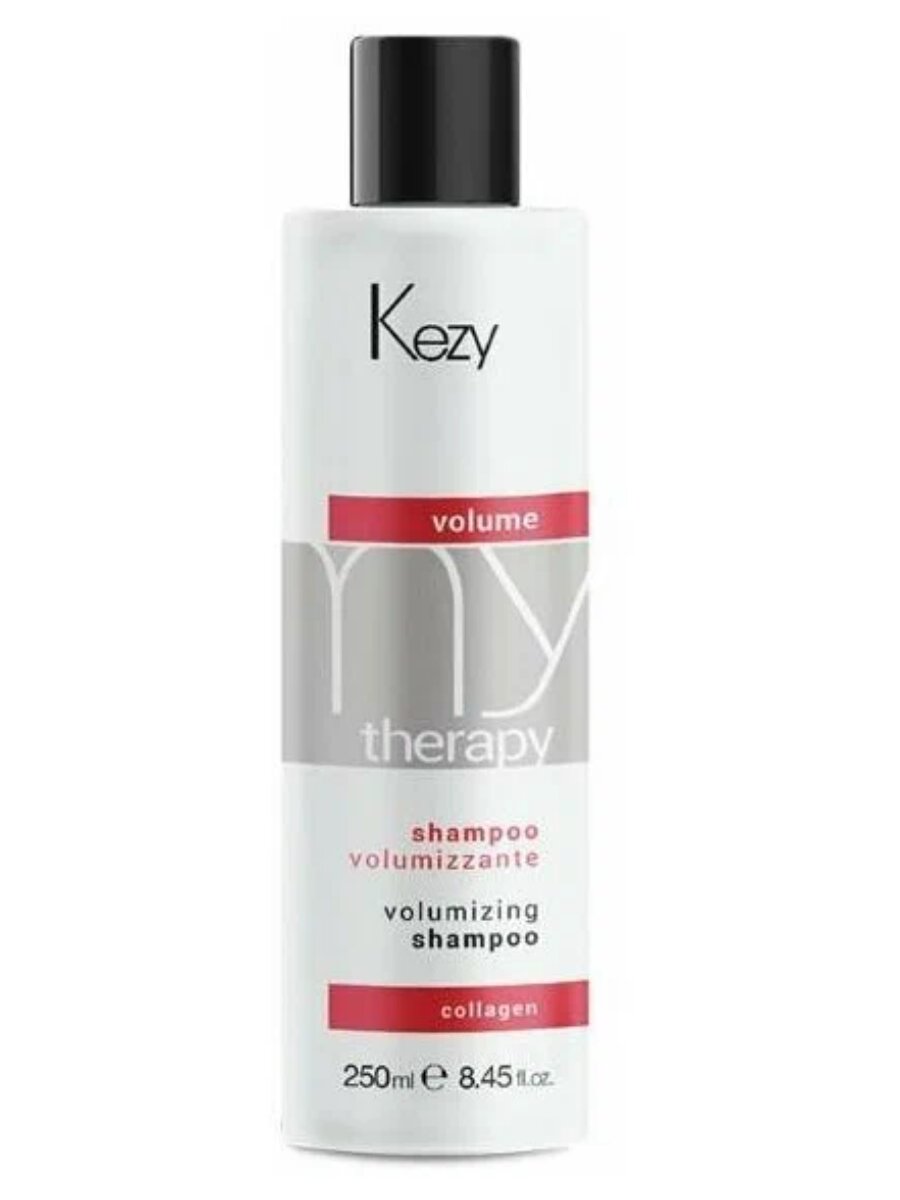 Шампунь для придания объема с морским коллагеном KEZY Volume Collagen Volumizing Shampoo, 250 мл