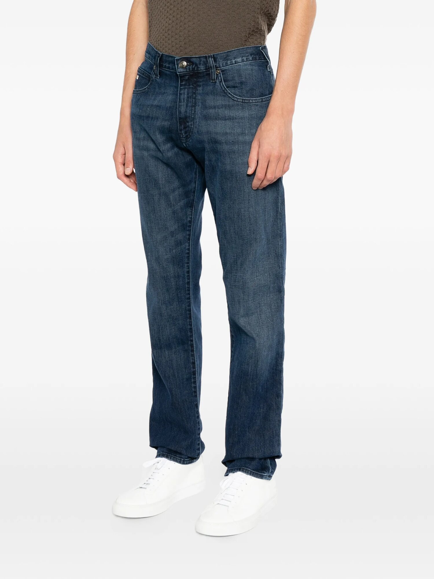 Джинсы EMPORIO ARMANI Straight-leg jeans, размер 2XL — фото 1