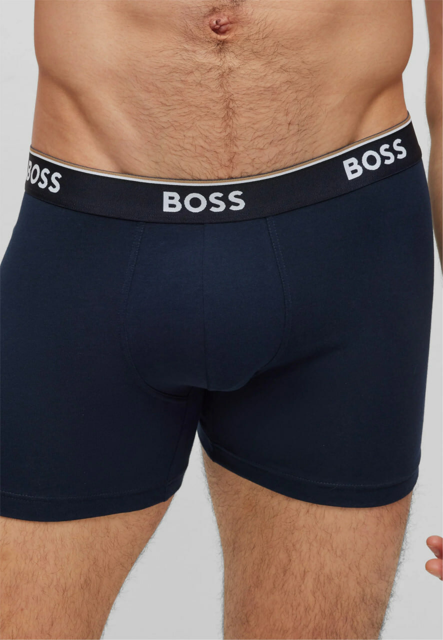 Трусы BOSS POWER 3 PACK - Boxerbriefs, комплект из 3 шт., размер L, синий — фото 1