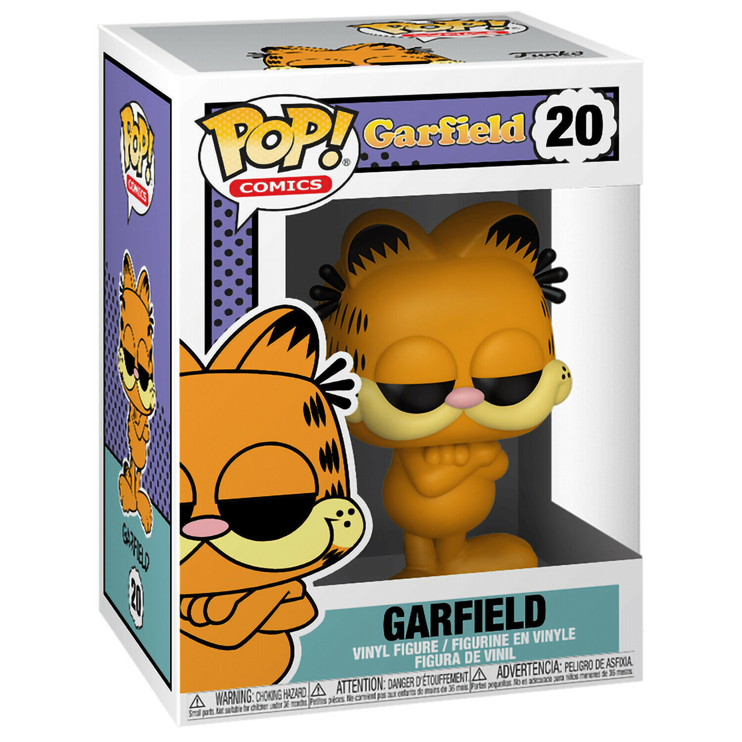 Фигурка Funko POP! Comics: Garfield 40172 Гарфилд, оранжевый, 10 см — фото 1