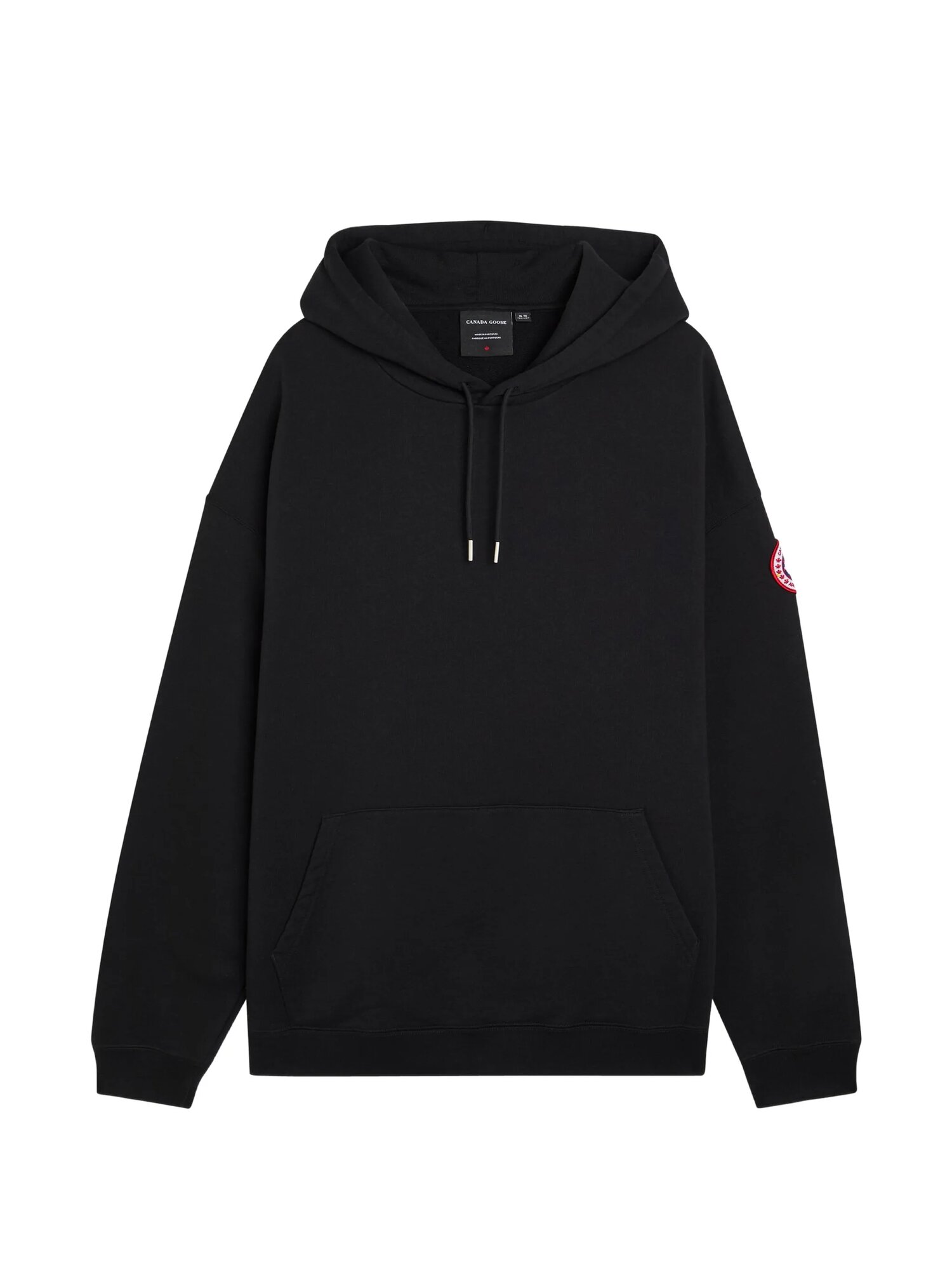 Худи Logo-patch drawstring hoodie