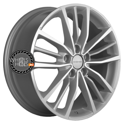 Диск автомобильный литой Khomen Wheels KHW1812 (JAC S7) 18x7 5x114.3 et42 dia67.1 F-Silver-FP