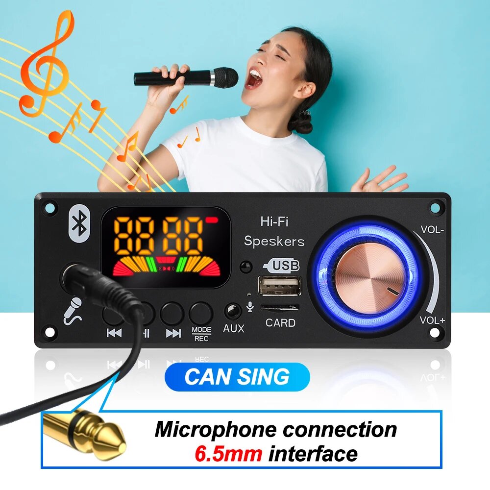 Bluetooth декодер DC 12V No Amp1 — фото 1