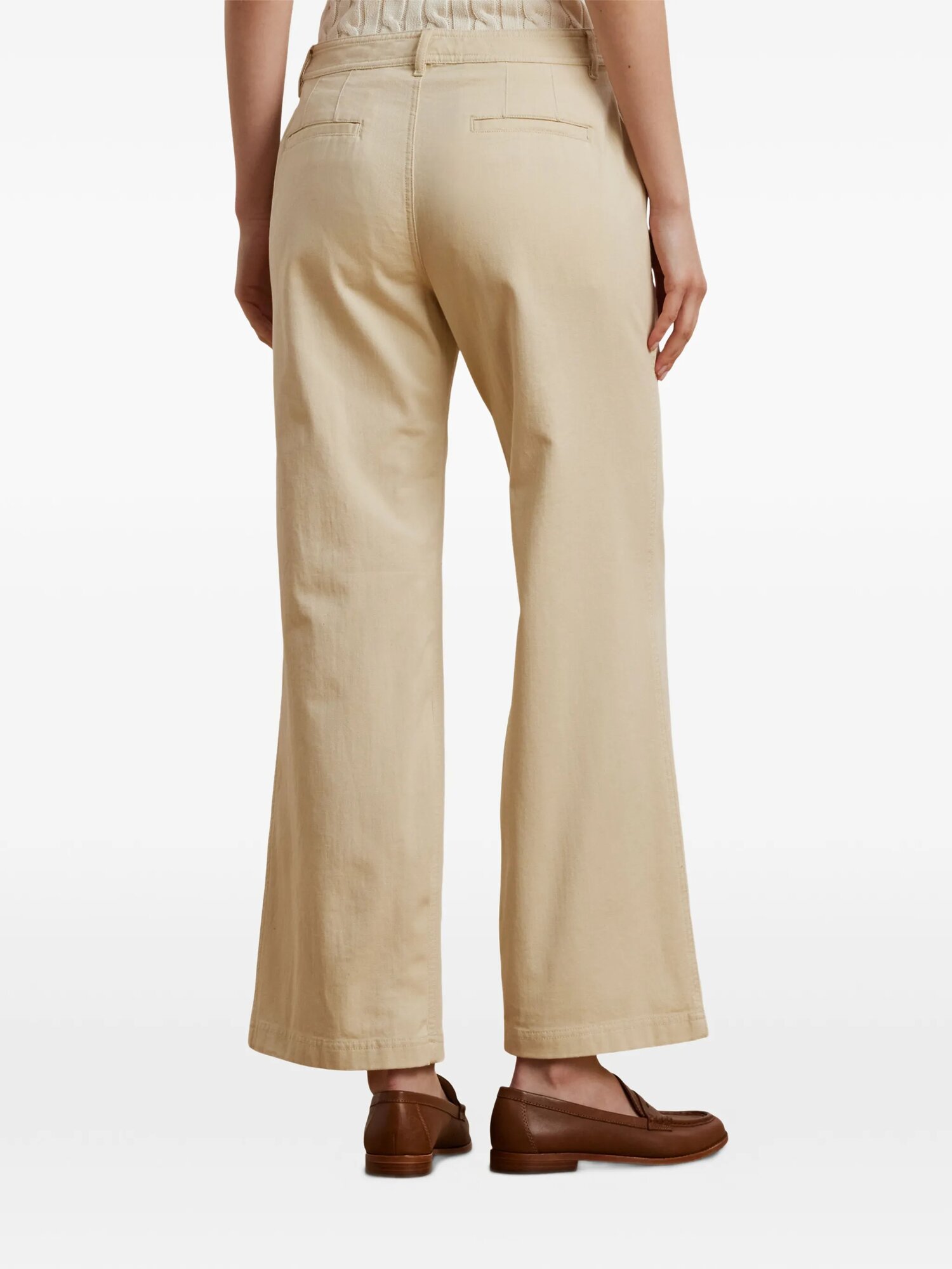 Брюки Lauren Ralph Lauren Wide-leg trousers, размер 4 — фото 1