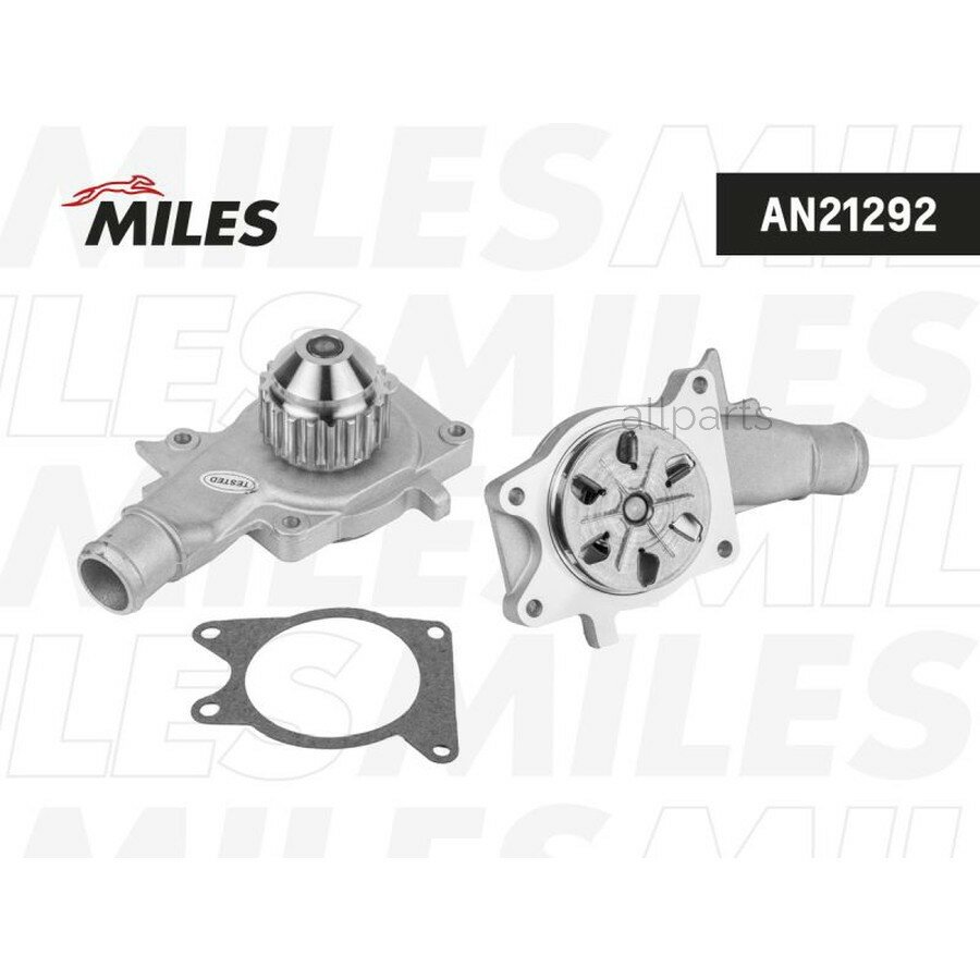 MILES AN21292 Насос водяной FORD ESCORT/FIESTA 1.4/1.6 >98