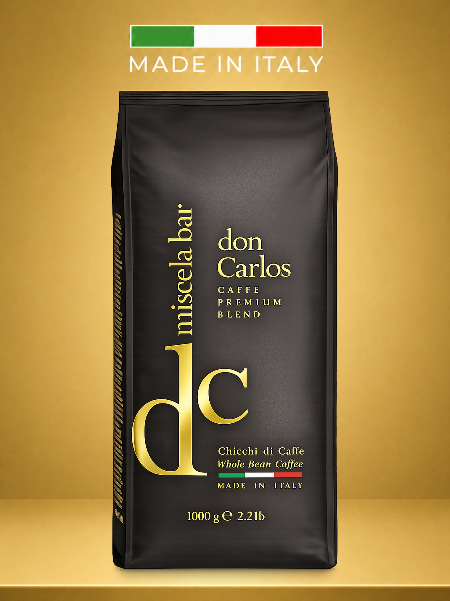 Кофе в зернах Carraro Don Carlos 1 кг